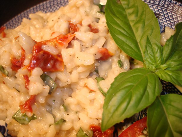 Risotto With Sun-Dried Tomatoes Recipe - Food.com