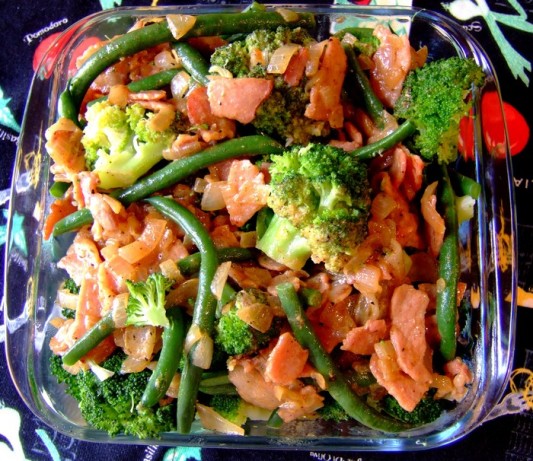 Green Beans And Broccoli With A Bacon-Lemon Topping Recipe - Food.com
