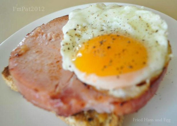 Fried Egg With Ham Recipe - Food.com