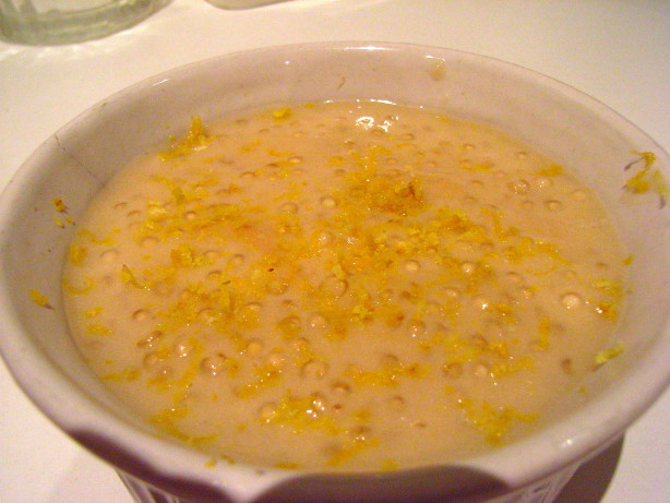Old-Fashioned Tapioca With Lemon Sauce Recipe - Food.com