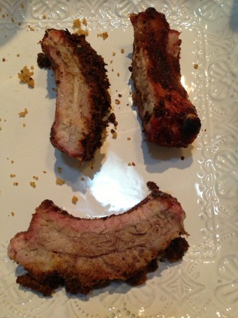 Savory Dry Rub Smoked Ribs Recipe - Food.com