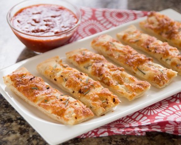 Cheesy Bread Strips | cooking Recipes