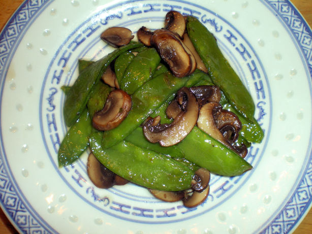 Pea Pods With Fresh Mushrooms Recipe - Food.com