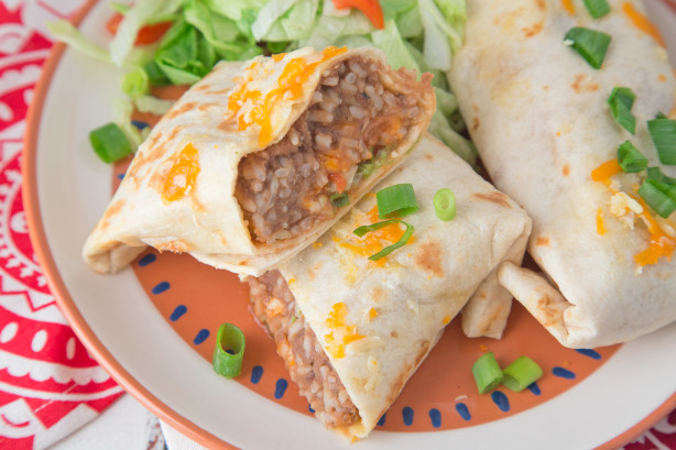 Refried Bean Burritos Recipe - Food.com
